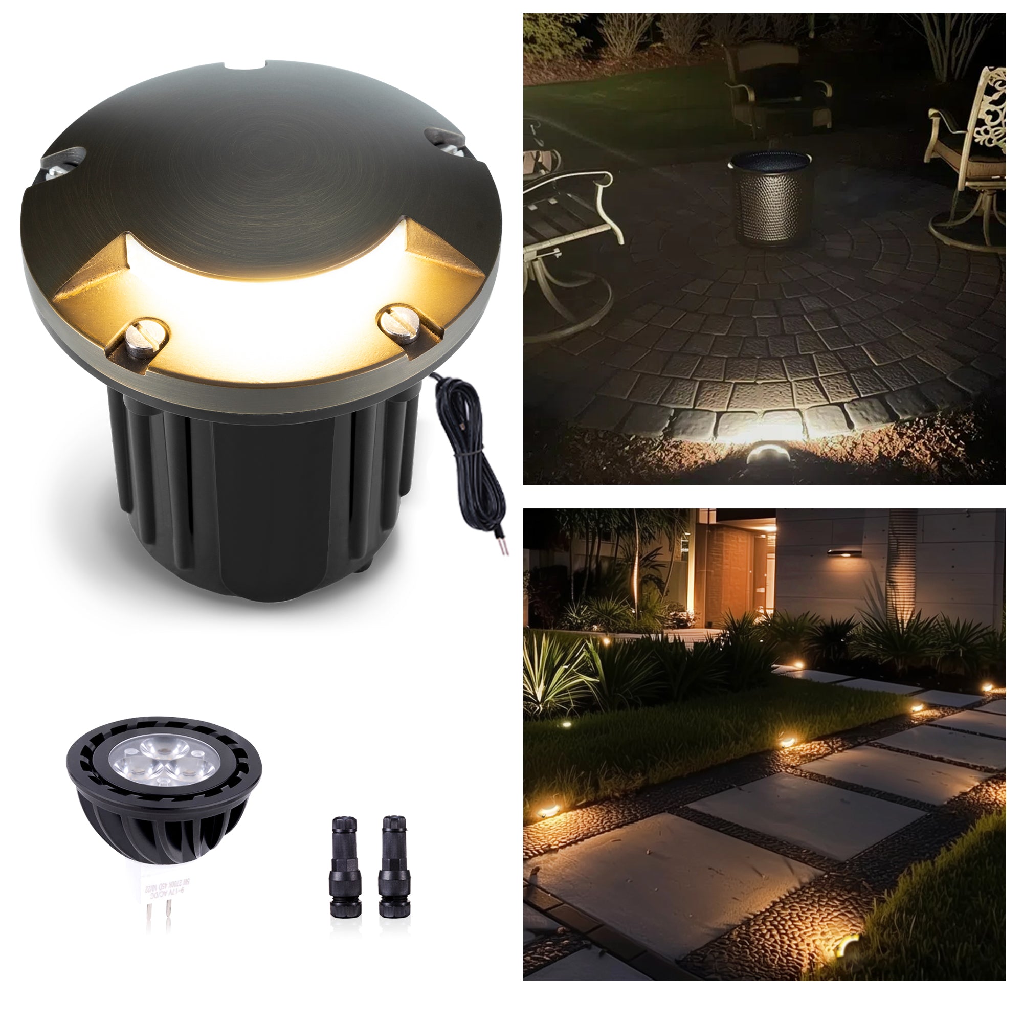 external led uplighters